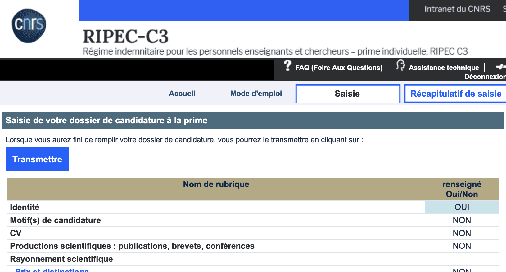 Le SNCS-FSU encourage à demander la C3 du RIPEC > SNCS-FSU